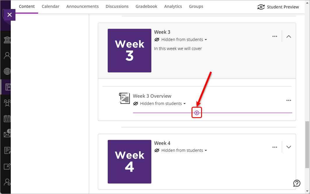 Embed EchoVideo to your course (Ultra) - eLearning - University of Queensland